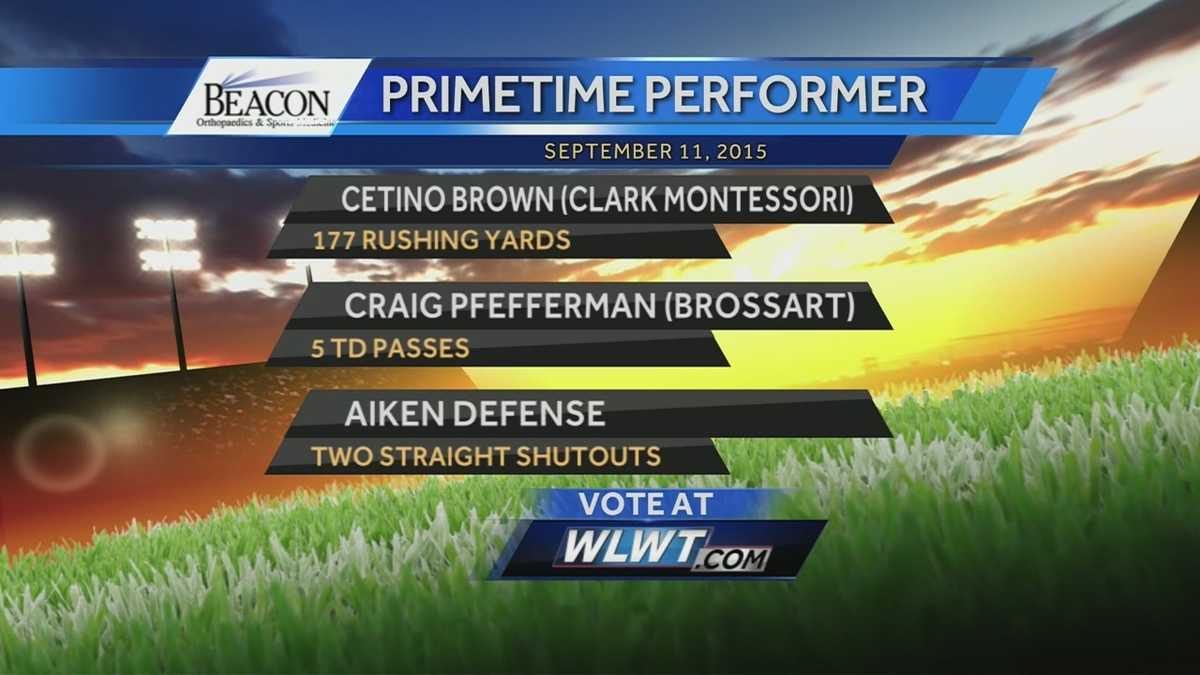 Beacon Orthopaedics and Sports Medicine Primetime Performer-Sept. 11