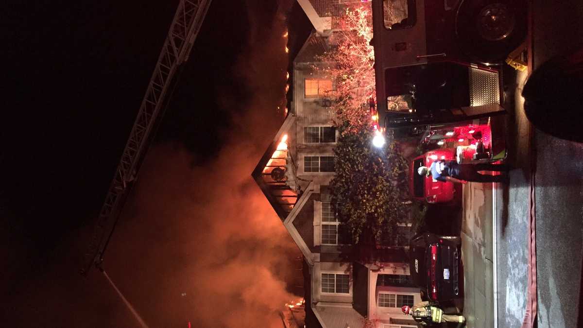 Images: Ludlow condo fire