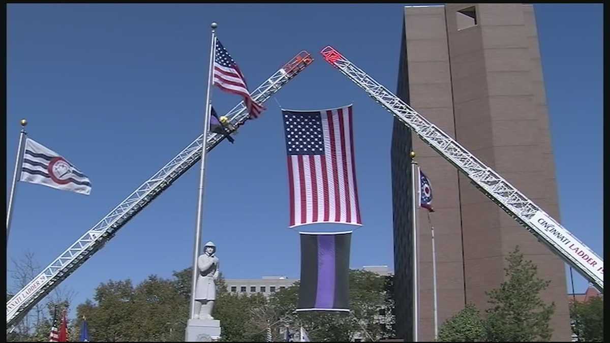 Cincinnati memorial service honors fallen firefighters Thursday