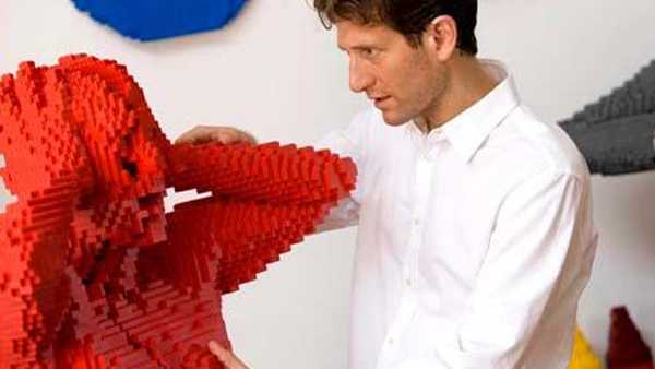 Artist uses childhood building block as artistic medium: Art of the Brick