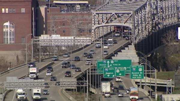 2 Cincinnati traffic trouble spots rank high on national list