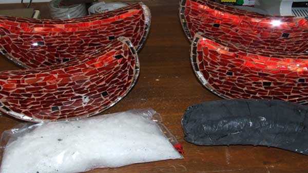 Photos: Police find crystal meth stashed in ceramic watermelons