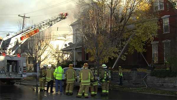 Photos: Scott St. fire