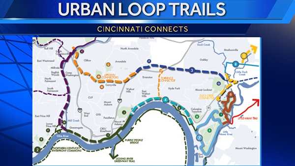 Cincinnati Connects proposes 42-mile bicycle, pedestrian loop