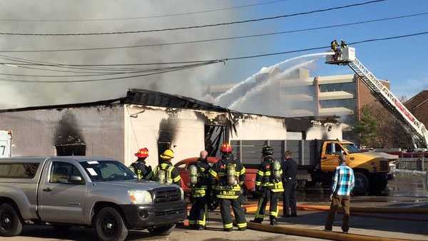 Blue Ash building gutted by fire