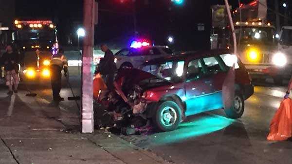 1 in critical condition after Cheviot crash