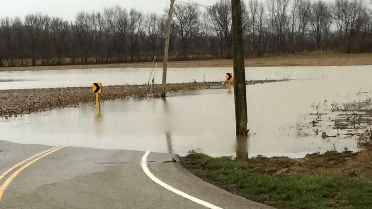 Days of rain lead to road closures