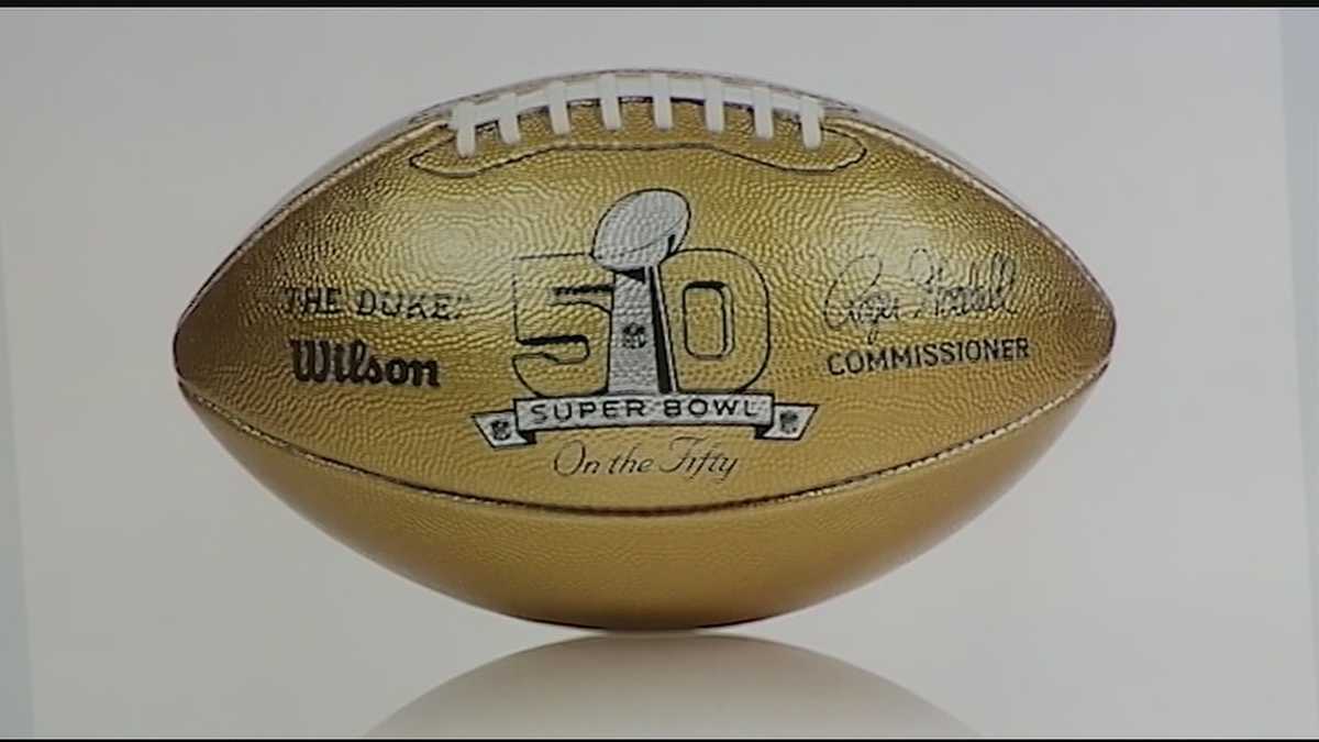 NFL awards golden footballs to area schools with Super Bowl ties