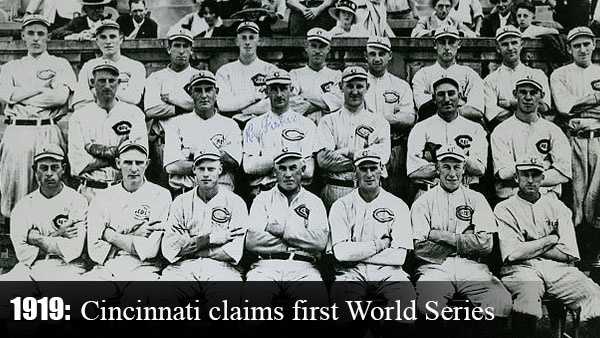 25 great moments in Cincinnati Reds history