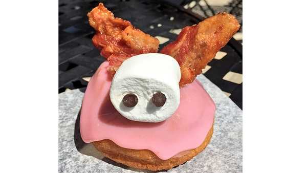 Pig out! Doughnut shop creates Flying Pig-themed treat