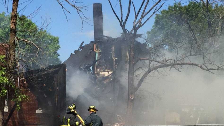 Hamilton house fire and explosion