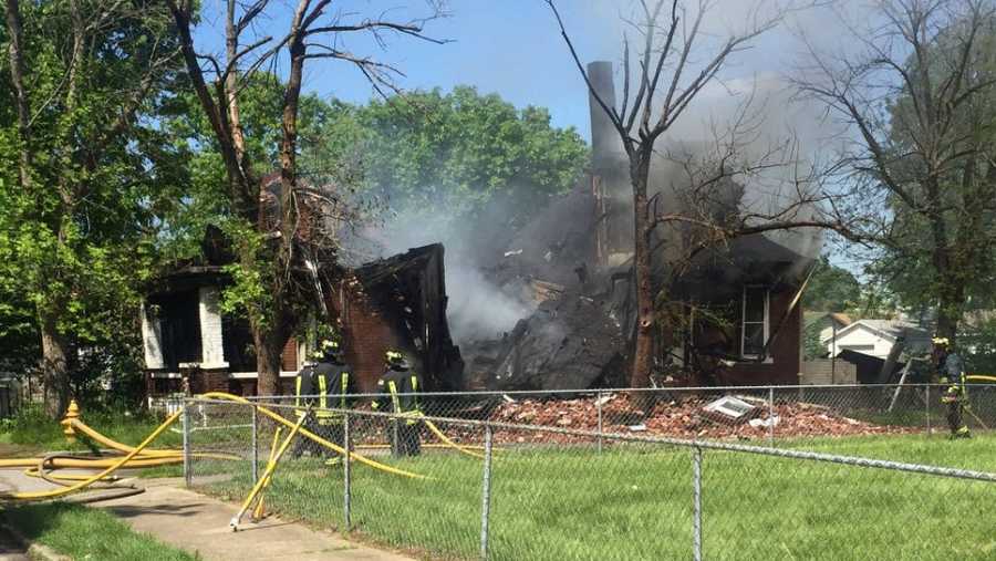 Hamilton house fire and explosion