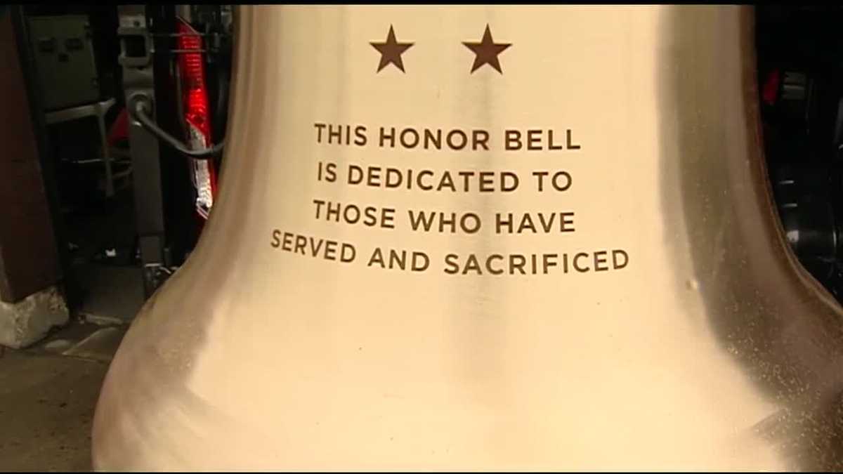 Cincinnati-made Honor Bell tolls for fallen veterans