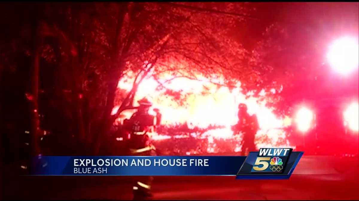 Man injured in explosion, fire at Blue Ash home