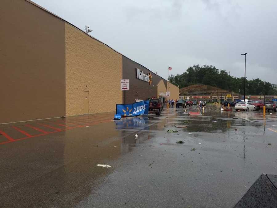 Storm ravages Kentucky Walmart