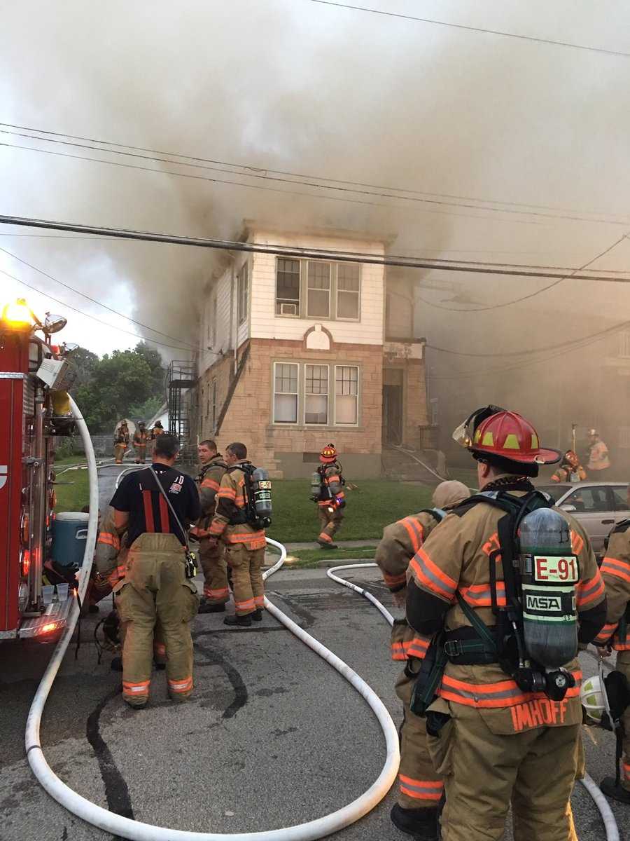 Photos: Norwood apartment fire