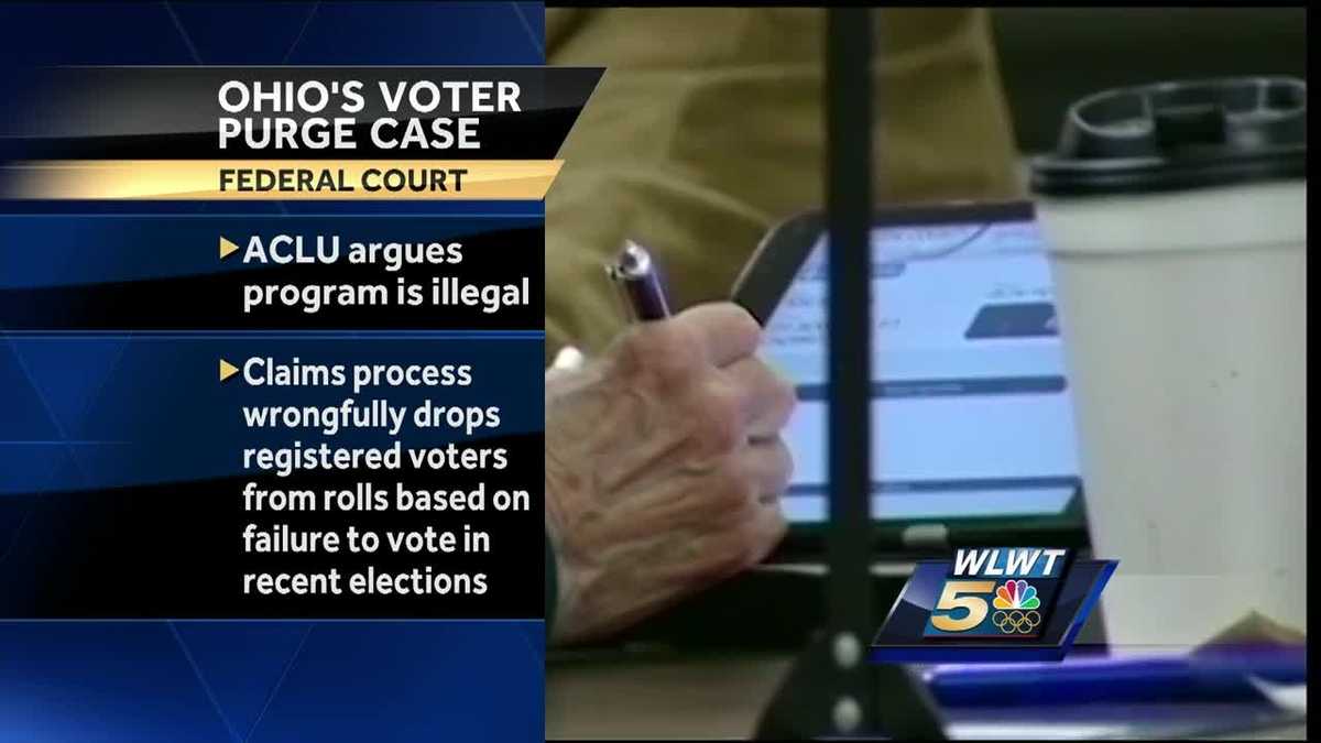 Federal appeals court panel to hear Ohio voter purge case