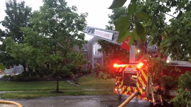 Photos: Overnight fires may have been lightning-sparked