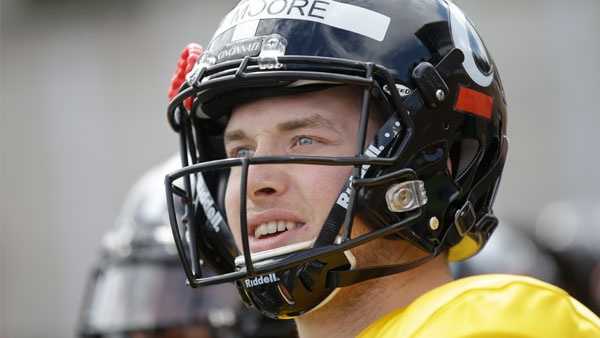 Hayden Moore named starting quarterback for Bearcats