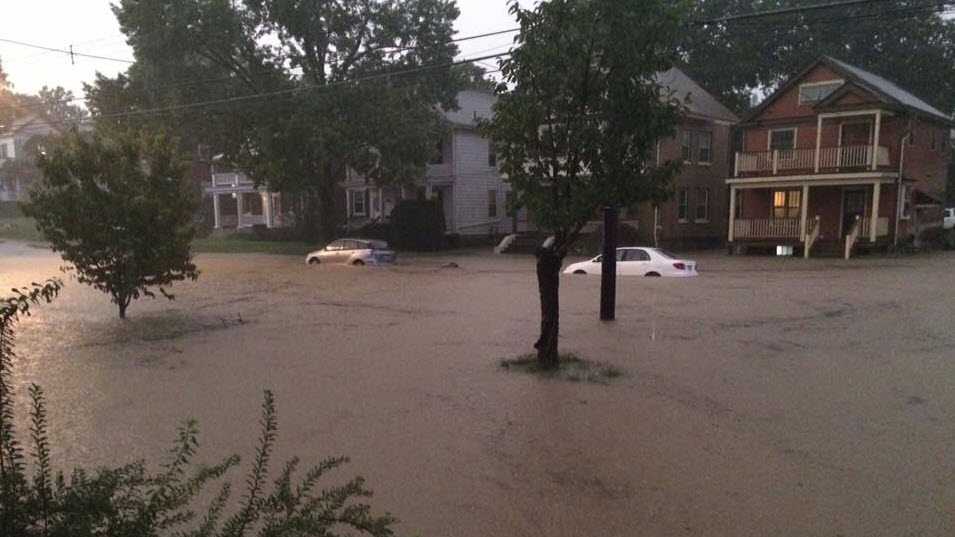 PHOTOS: Sunday's flash flooding, severe storms