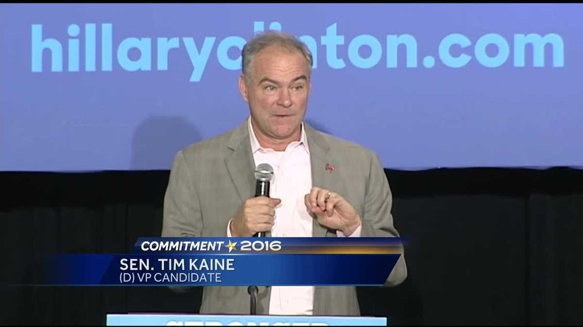 Democratic VP candidate Kaine talks to faith leaders in Cincinnati