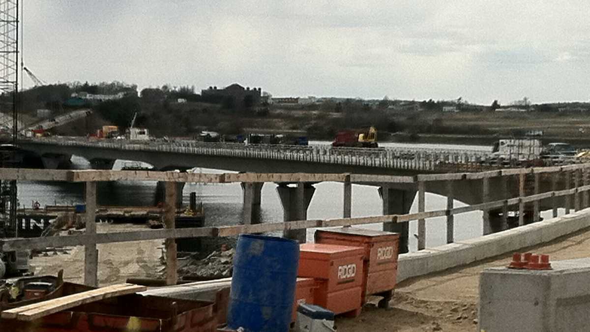 Bridge construction to close South Portland off-ramp on I-295
