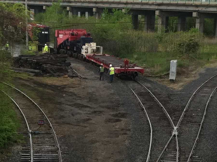Photos: CMP prepares to move massive transformer