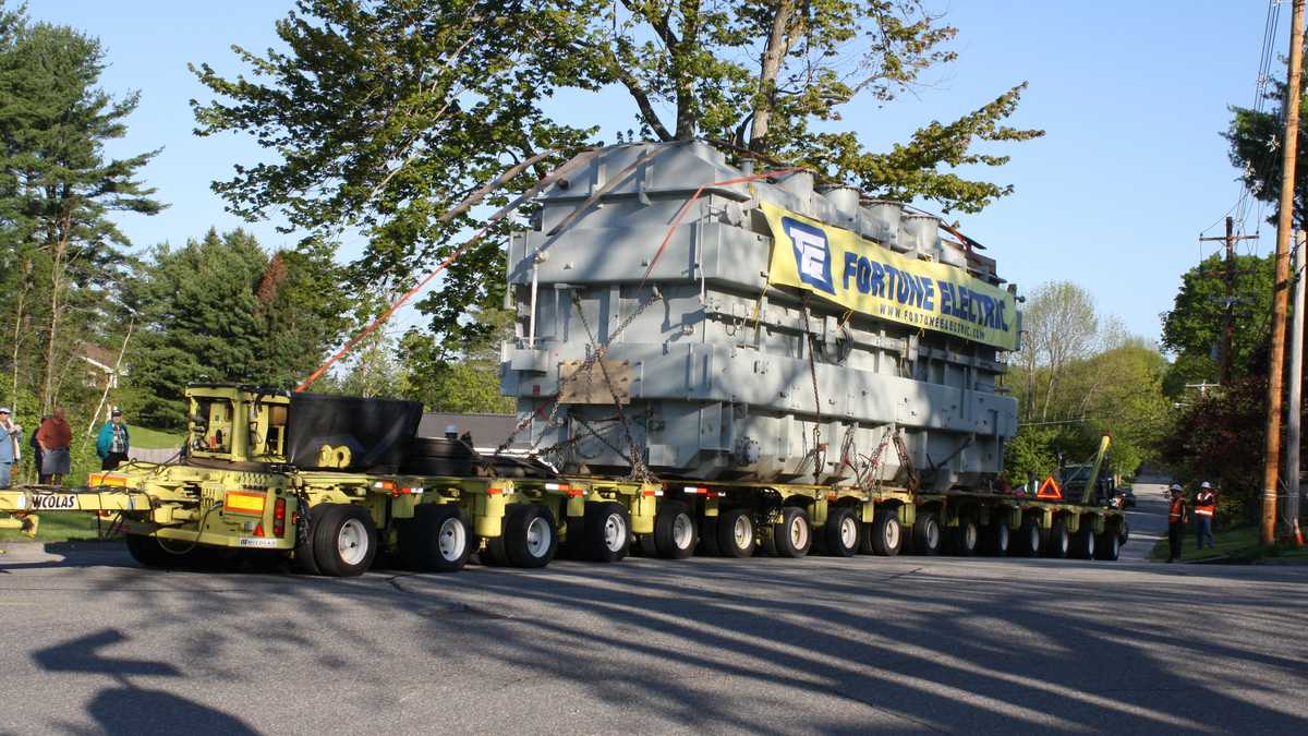 Giant transformer to be moved on Route 202
