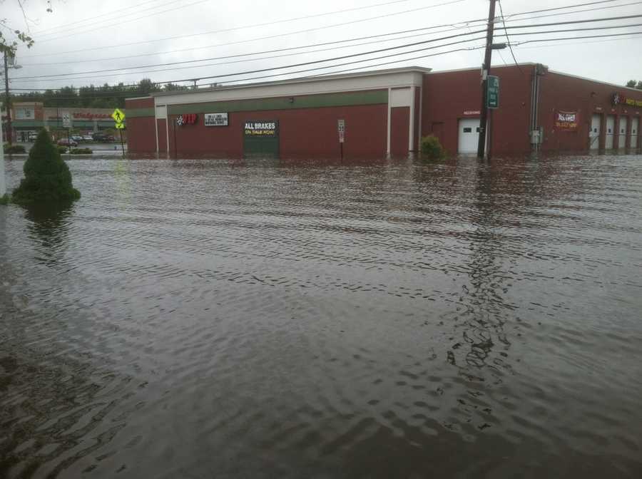 Photos: Water slowly recedes in Bath