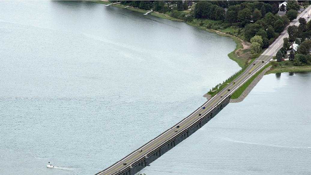 Images of proposed new bridge