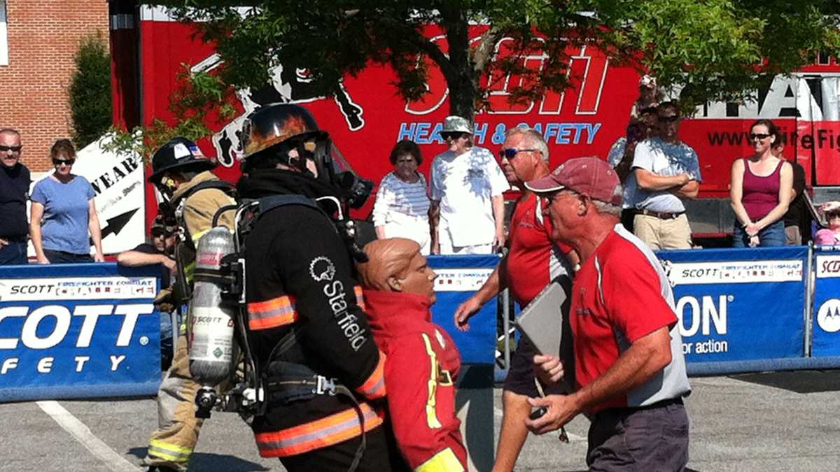 Photos: Firefighters take on grueling challenge