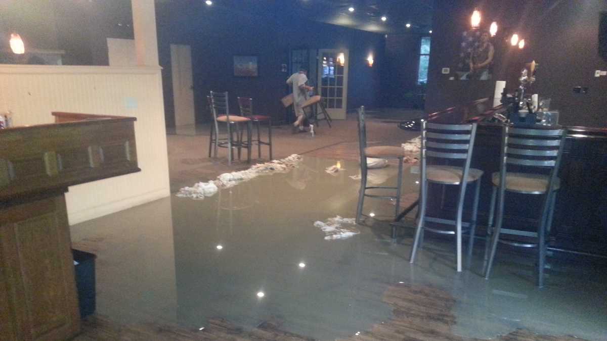 Photos: Damage from water main break