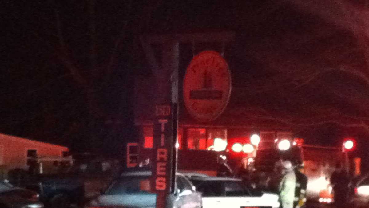 Photos: Crews battle fire in Buxton