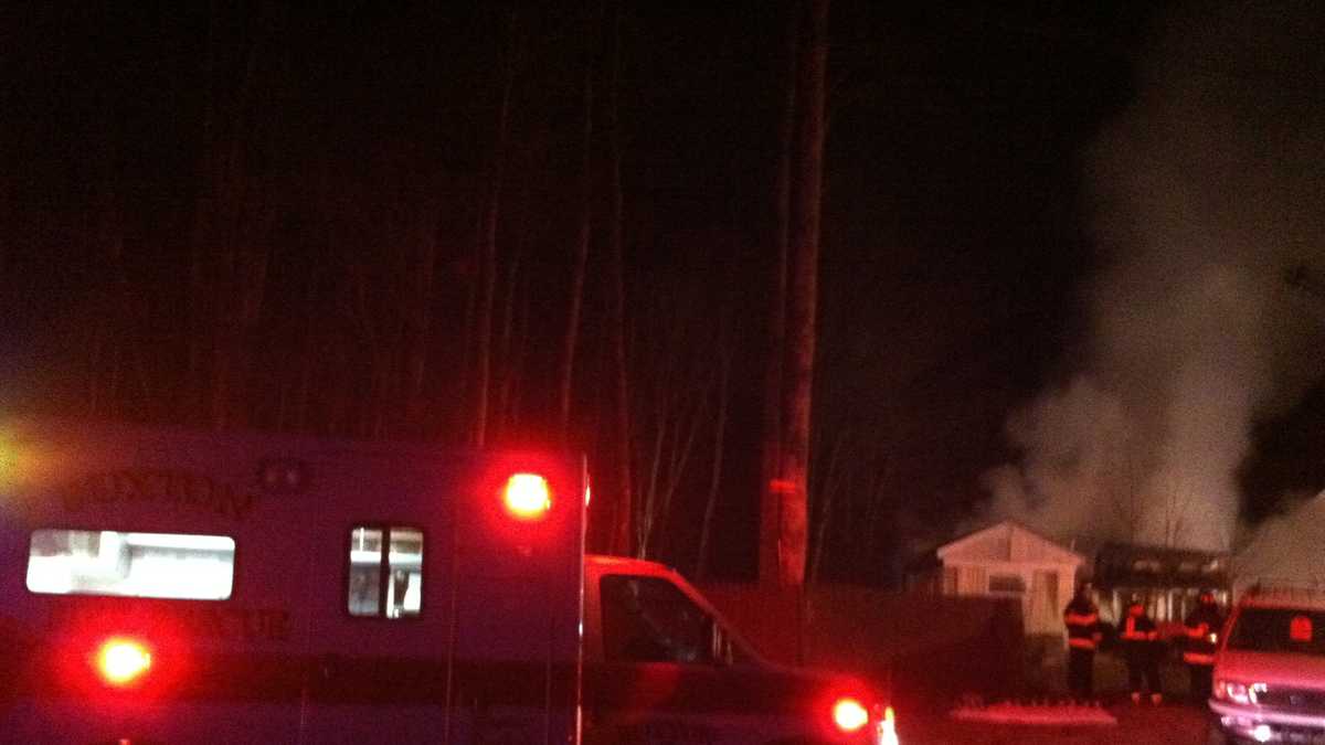 Photos: Crews battle fire in Buxton