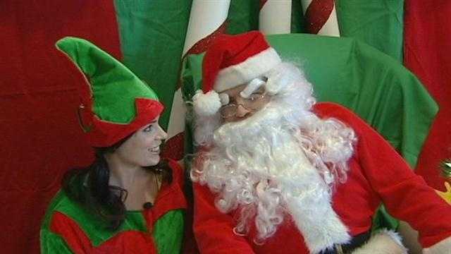 Secret Santa giving out money in Maine