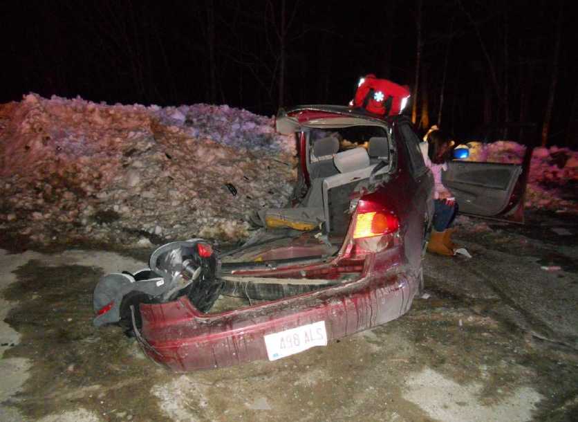 Baby survives after being ejected from car while strapped into car seat