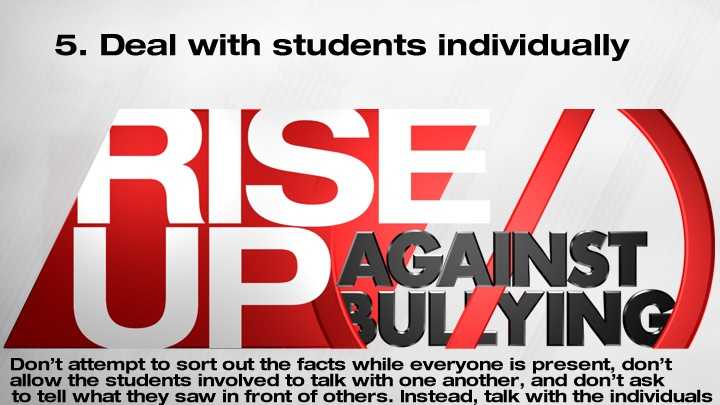 10 Ways to Stop and Prevent Bullying