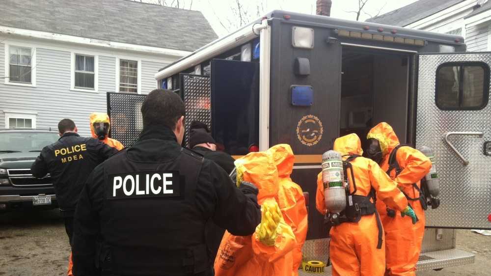 State police raid suspected meth lab in Bath