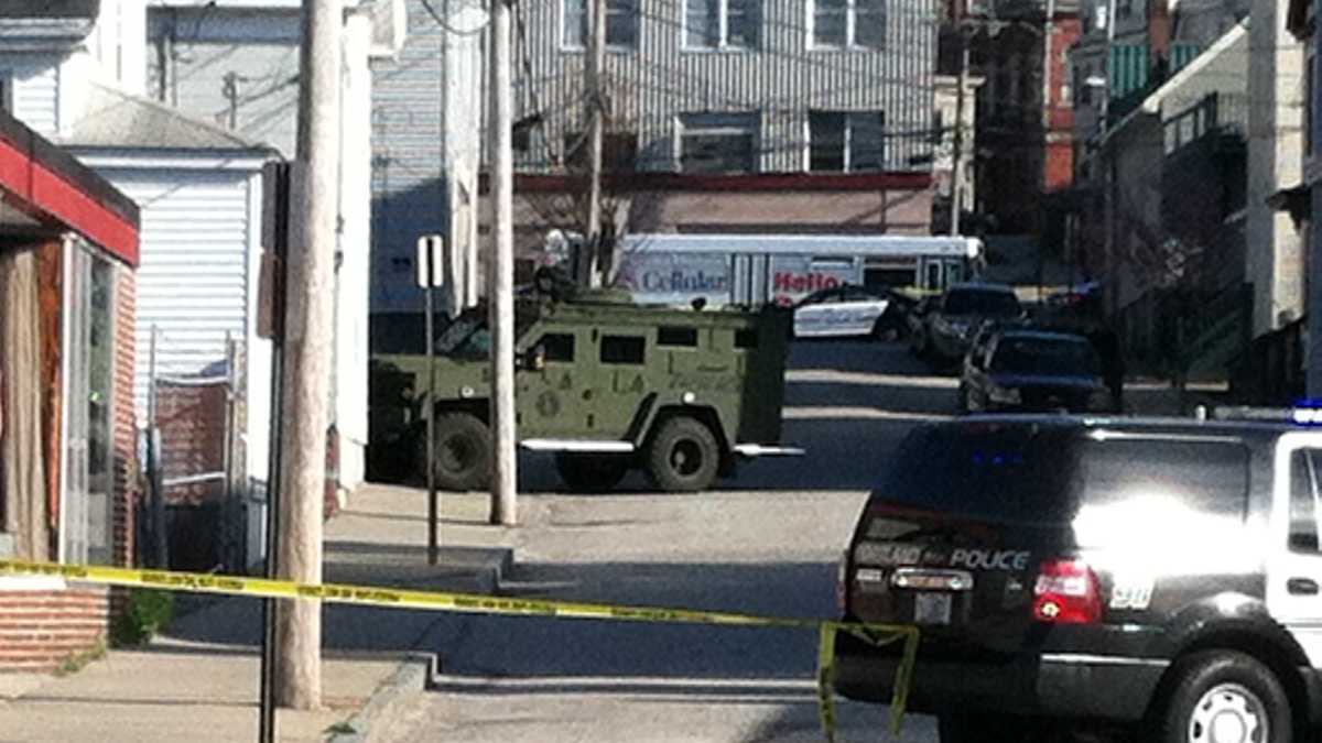 Photos Portland Police On Scene Of Standoff