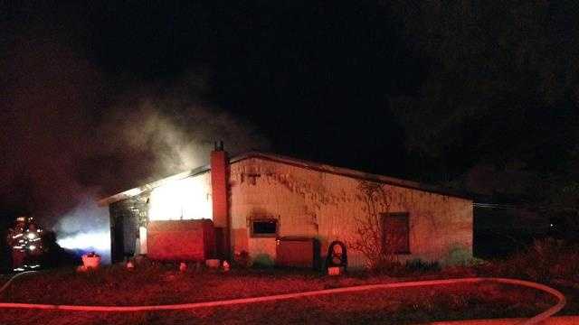 Firefighters from multiple towns battle Windham fire