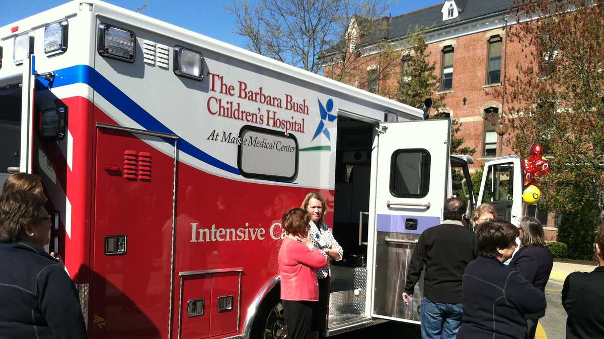 Photos: New pediatric ambulance unveiled
