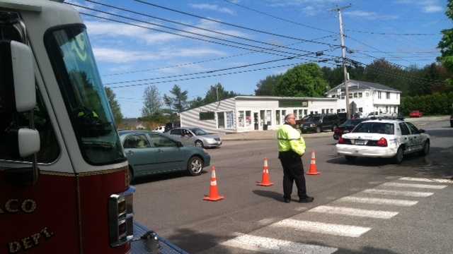 Photos: Suspect's body recovered after Saco fire, standoff