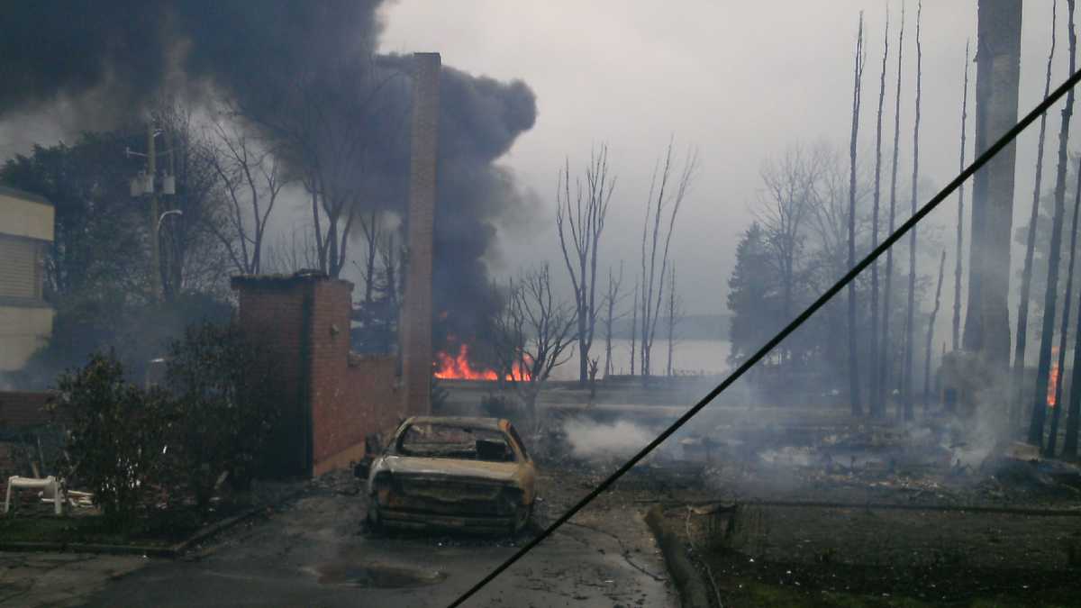 Photos: Lac-Megantic train disaster