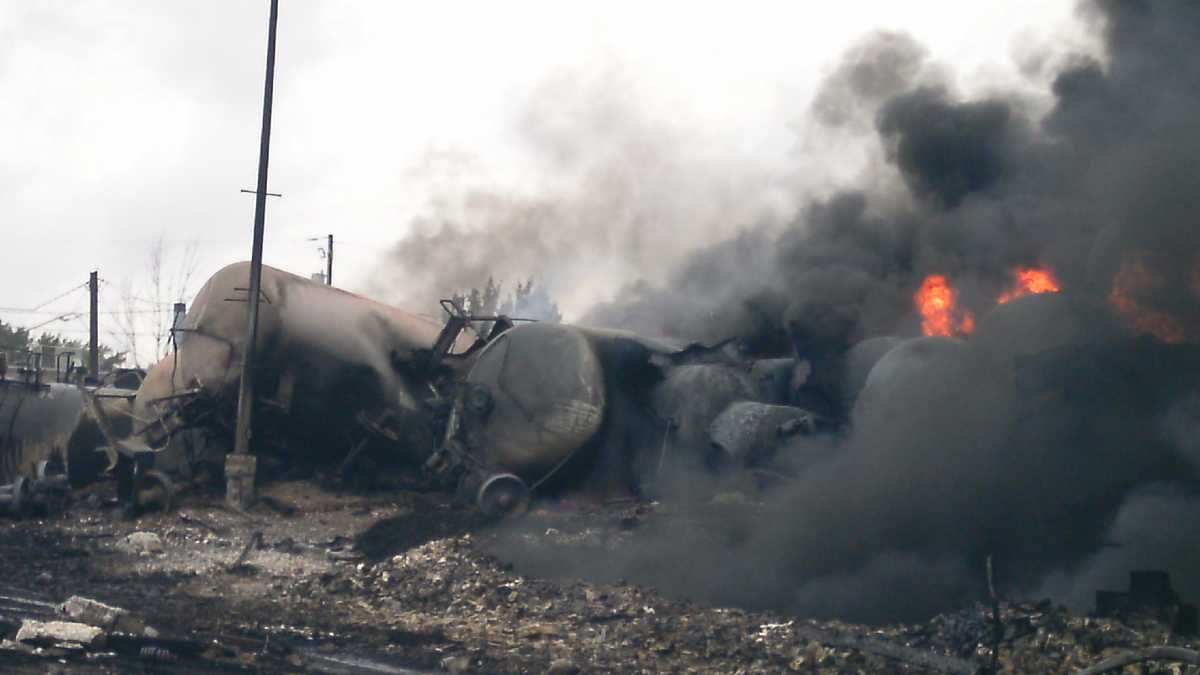 Photos: Lac-Megantic train disaster
