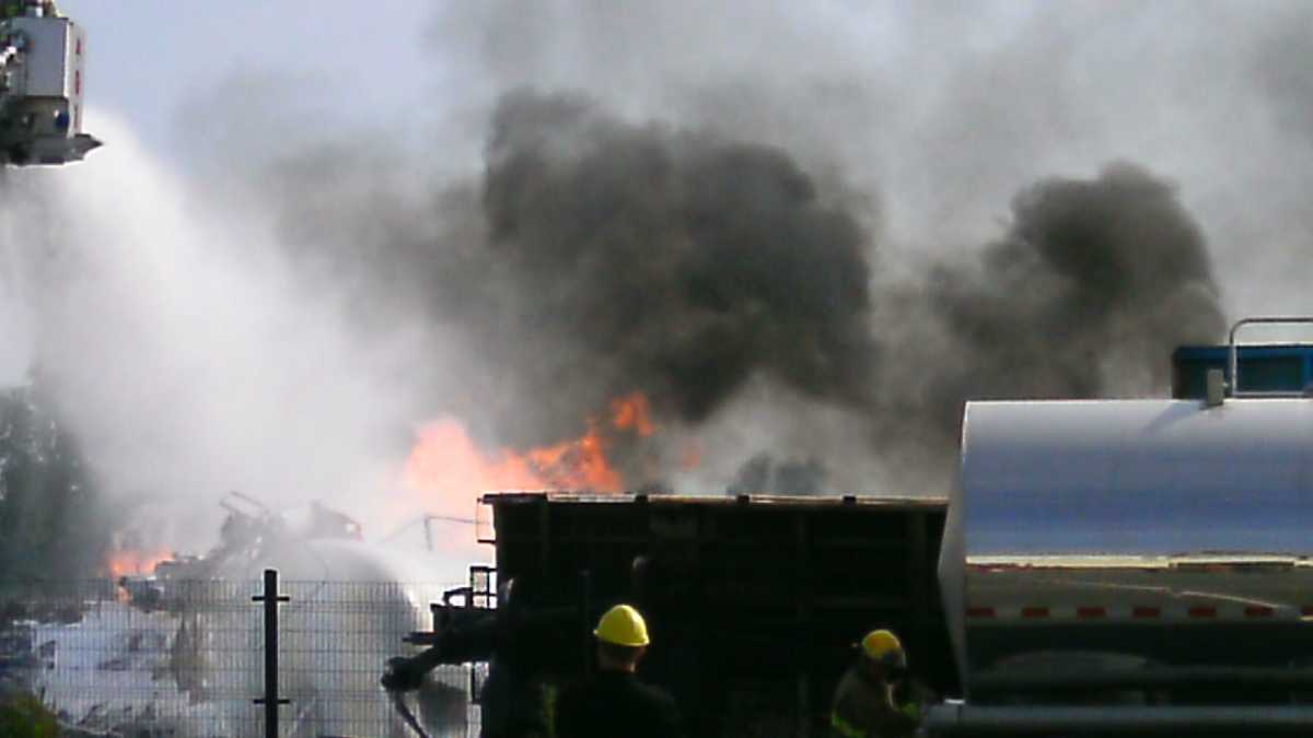 Photos: Lac-Megantic train disaster