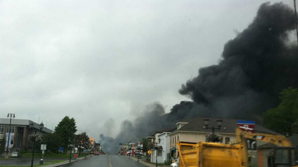 Photos: Lac-Megantic train disaster