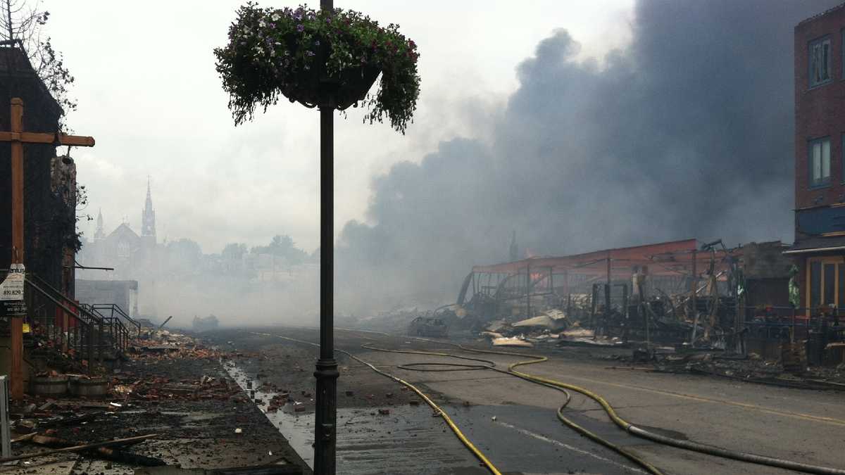 Photos: Lac-Megantic train disaster