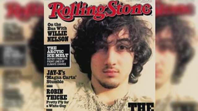 Rolling Stone cover with Boston Marathon bombing suspect causing ...
