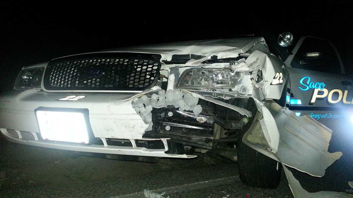 Saco police: Insurance not enough to replace damaged cruisers