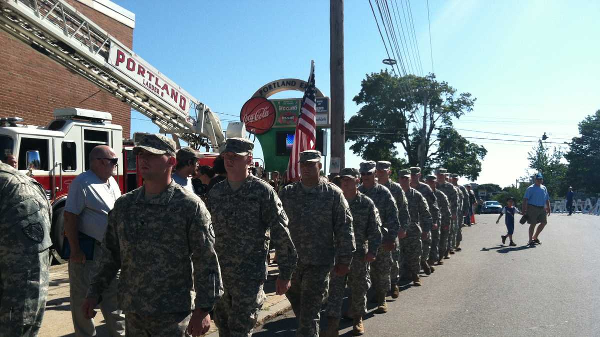 Photos: Maine National Guard Send-Off Ceremony